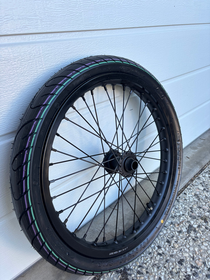 17" Super Motard Street Wheel Kit for SurRon LBX, E-Ride Pro SS, Talar ...