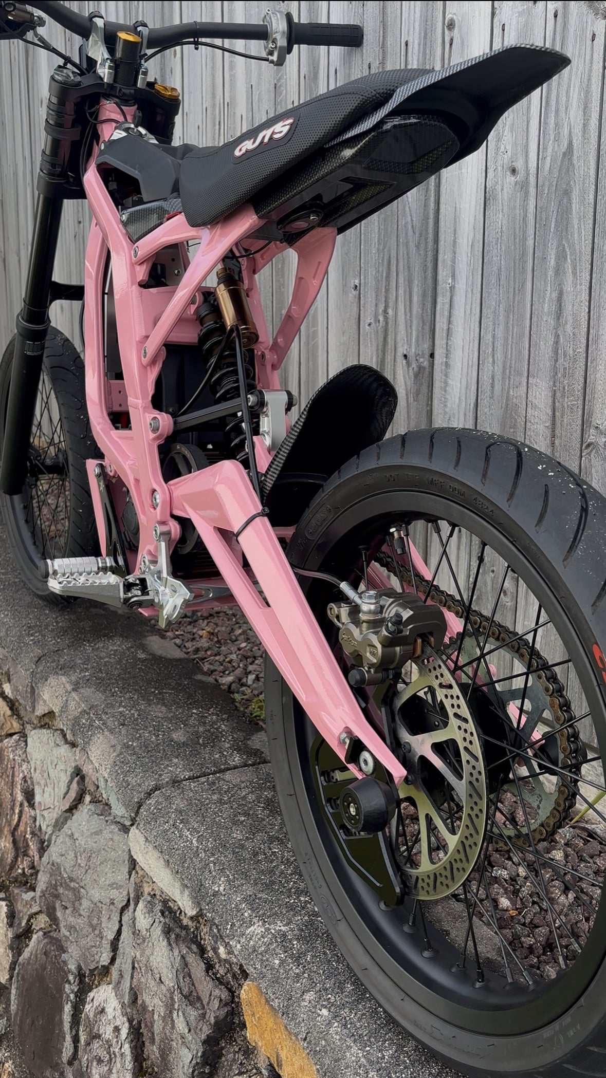 17" Super Motard Street Wheel Kit for SurRon LBX, E-Ride Pro SS, Talar ...